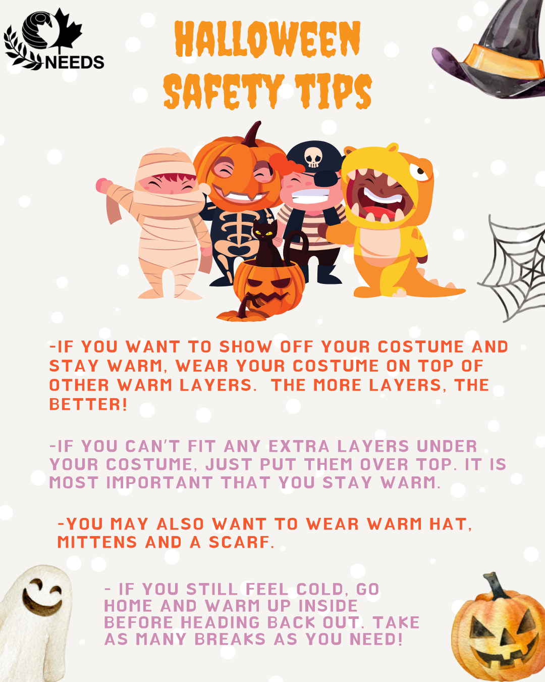 Halloween Safety Tips – N.E.E.D.S. Inc.